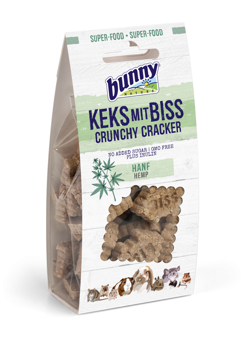 Bunny Keks mit BISS Hanf 50g – mein-Tiershop.de